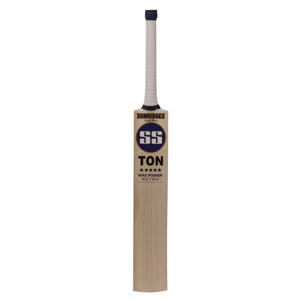 SS TON Retro Classic MAX POWER English Willow Cricket Bat - AMAFHHA Sports